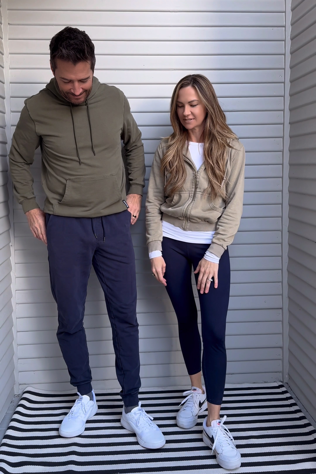 coordinating aesthetic couples workout outfits