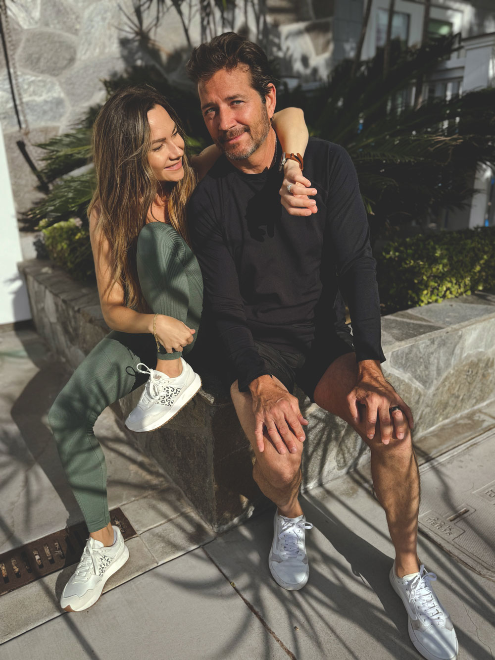 coordinating aesthetic couples workout outfits